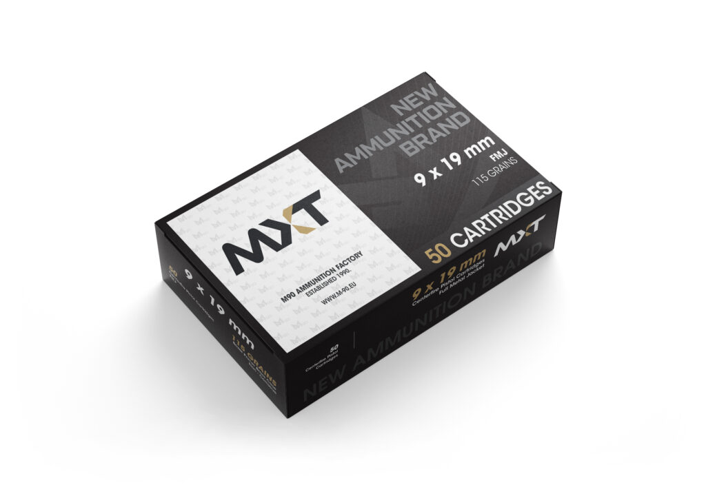 Metak MXT 9mm Luger 8g 124 grains FMJ - TT Ribolov Lov