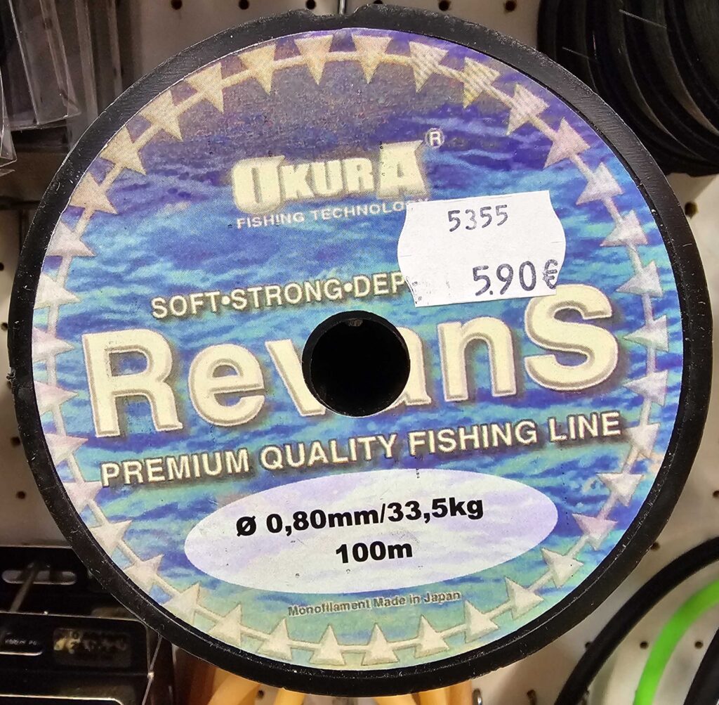 Najlon REVANS SOFT (više debljina) 0,80mm-0,90mm-1mm – TT Ribolov Lov